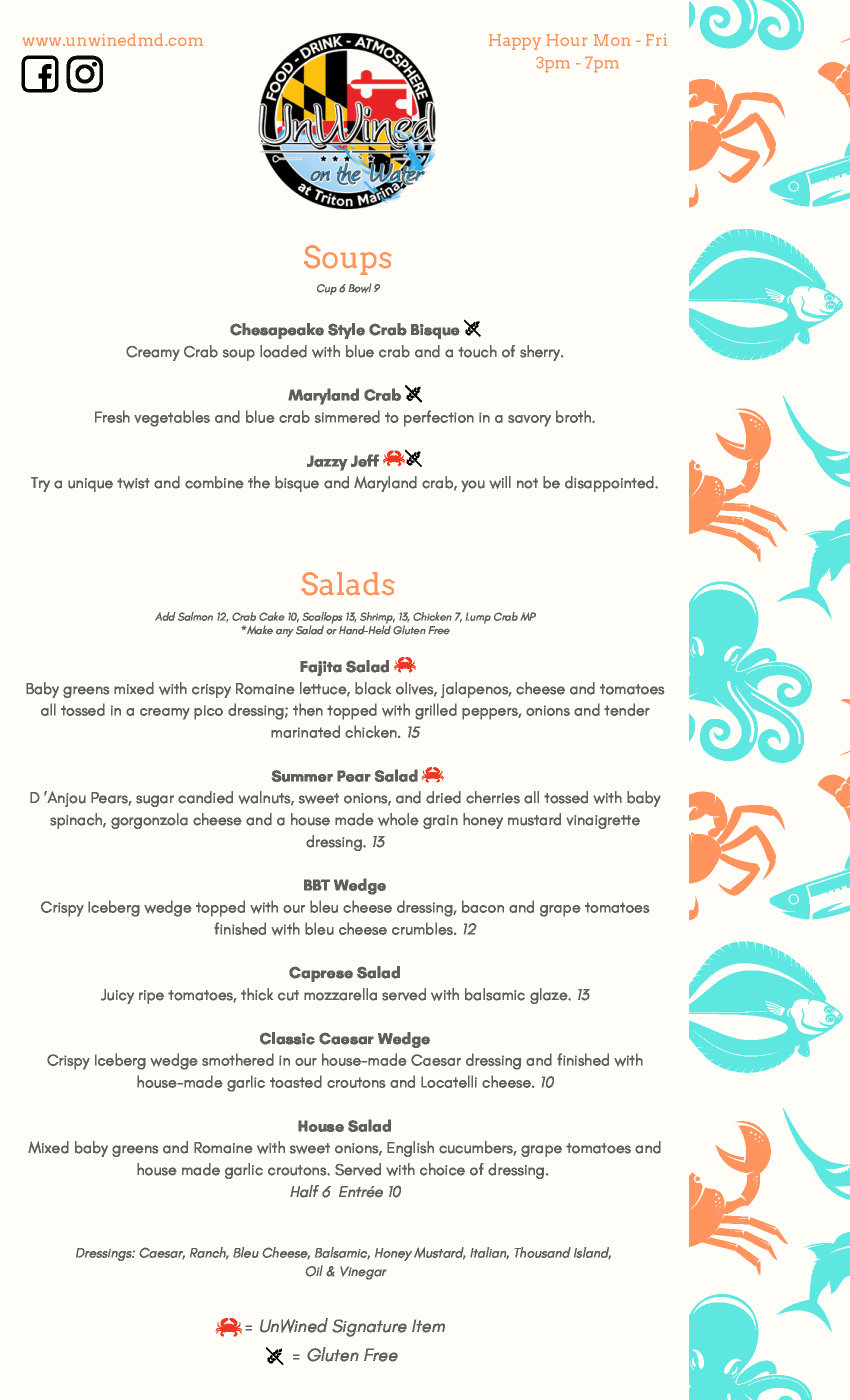 UnWined Restaurant - North East, Maryland - Food / Drinks / Atmosphere