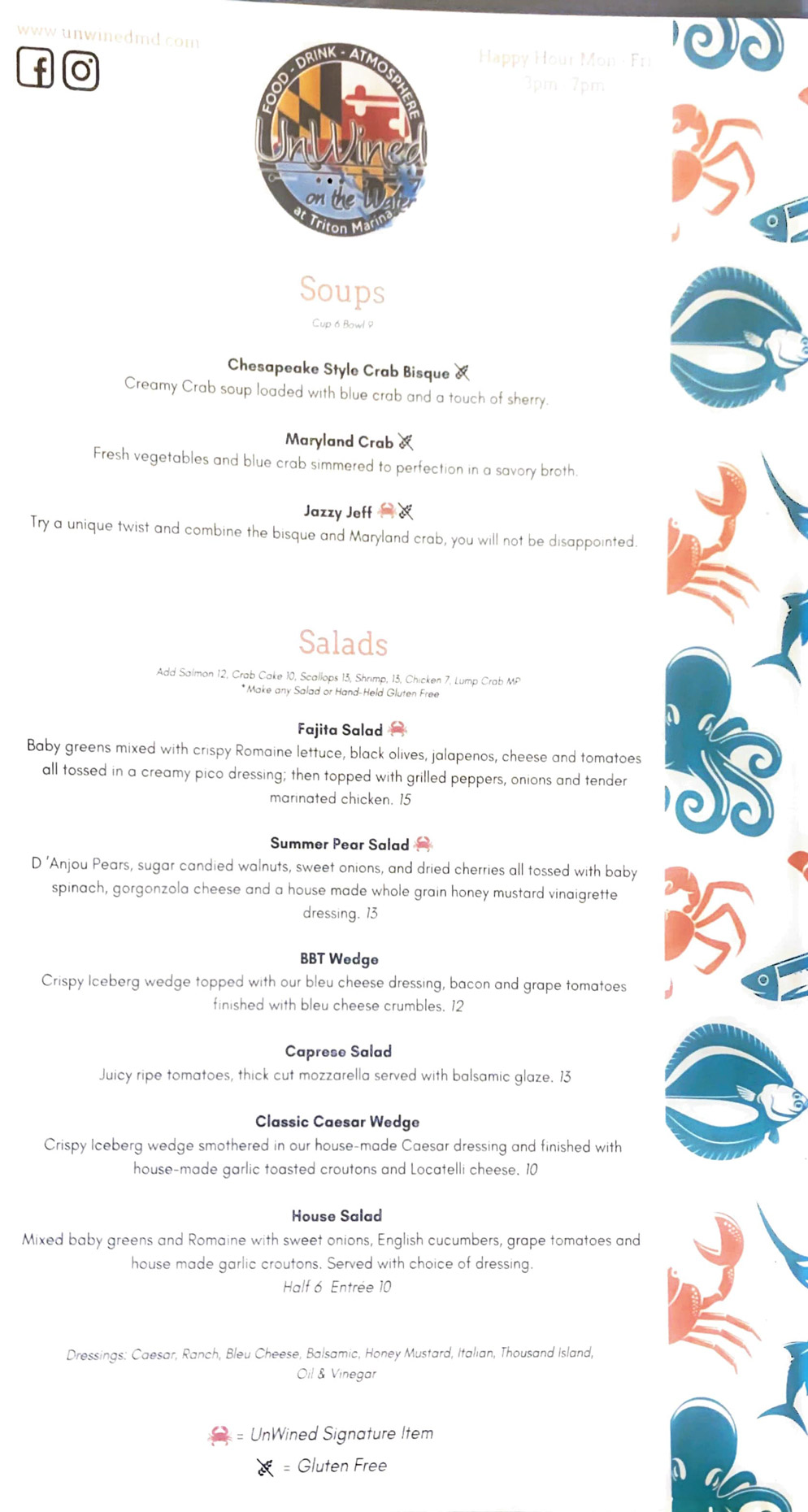 UnWined Restaurant - North East, Maryland - Food / Drinks / Atmosphere