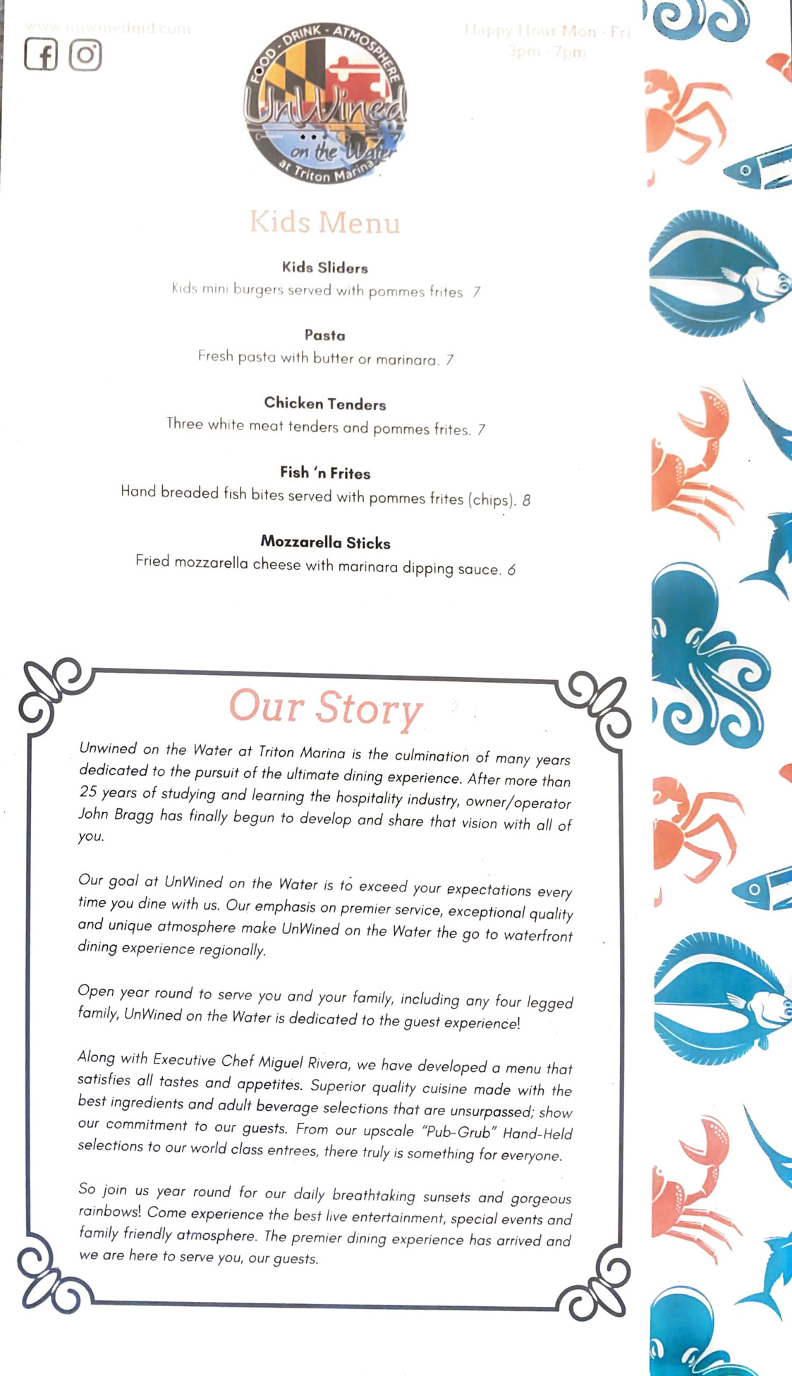 UnWined Restaurant - North East, Maryland - Food / Drinks / Atmosphere