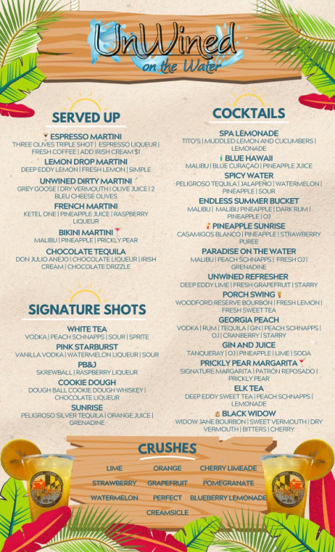 UnWined Restaurant - North East, Maryland - Food / Drinks / Atmosphere